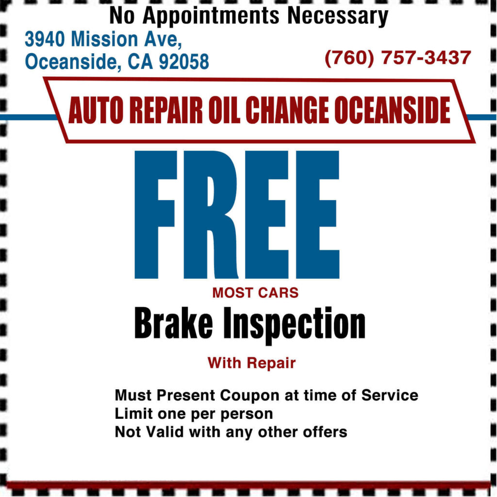 Synthetic Oil Change Near Me | Auto Repair Near Me Oceanside